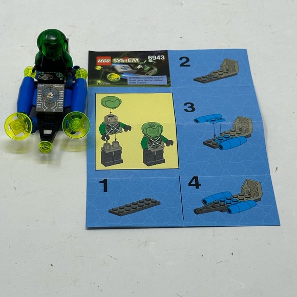 Lego | Toys | Lego System 6943 Space Sled Insectoids 999 Zo Weevil ...